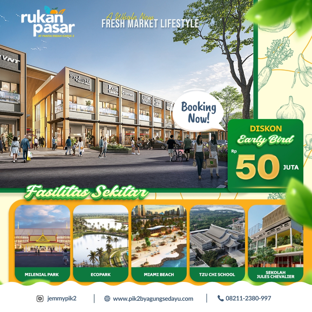 Pasar Segar Milenial PIK2 - Pantai Indah Kapuk 2